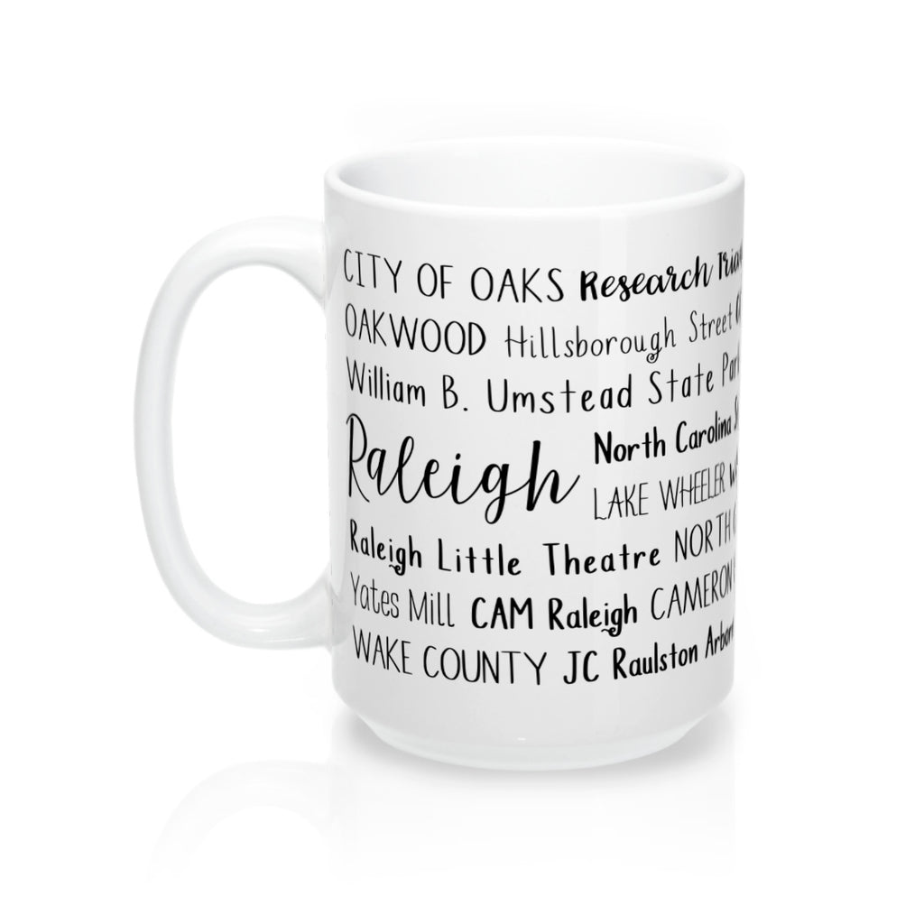 Raleigh, NC Mug – My Mugs & Kisses