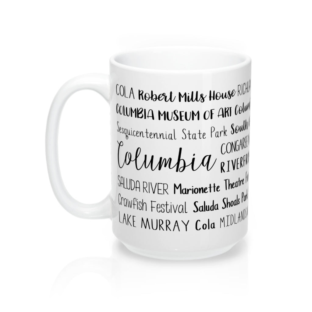 Columbia, SC Mug – My Mugs & Kisses