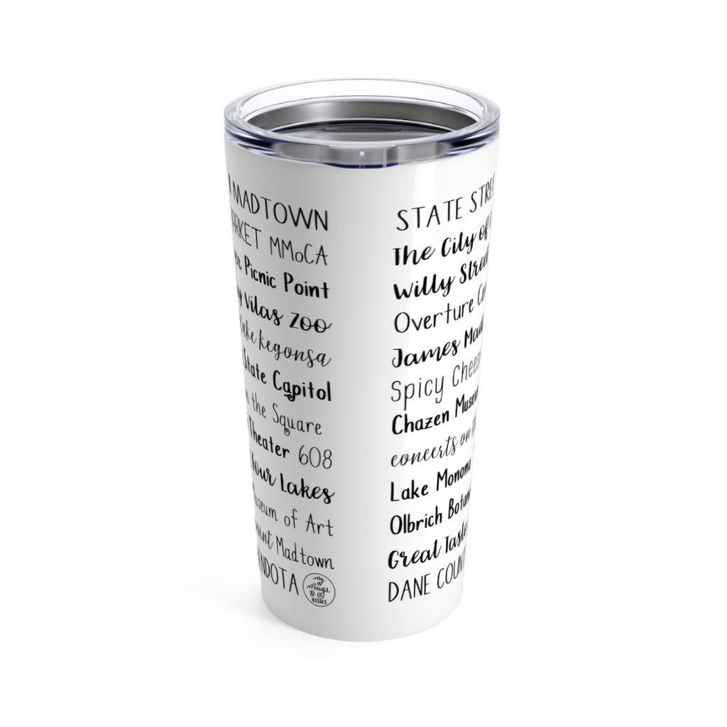 Madison, WI Tumbler – My Mugs & Kisses