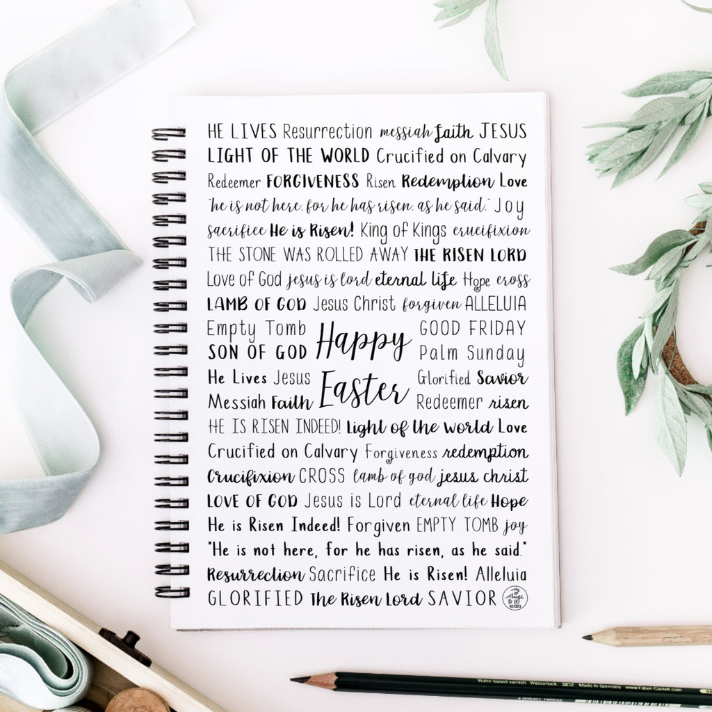 Easter Spiral Notebook – My Mugs & Kisses