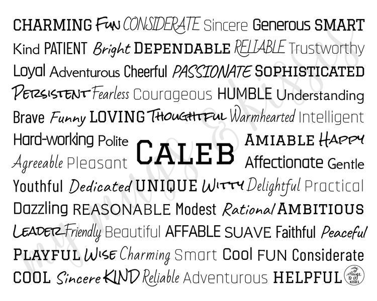 Caleb Digital Download – My Mugs & Kisses