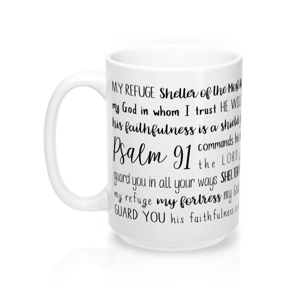 Psalm 91 Mug – My Mugs & Kisses